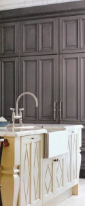 Pewter Kitchen with a Surprise - Interior Design Inspiration | Eva Designs