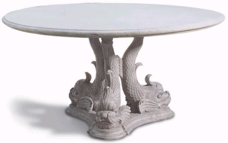 Antique Dolphin Table - Interior Design Inspiration | Eva Designs